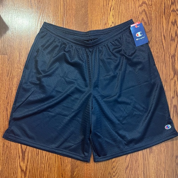 Champion | Shorts | Nwt Champion 9 Classic Mesh Shorts C Logo Navy Blue ...